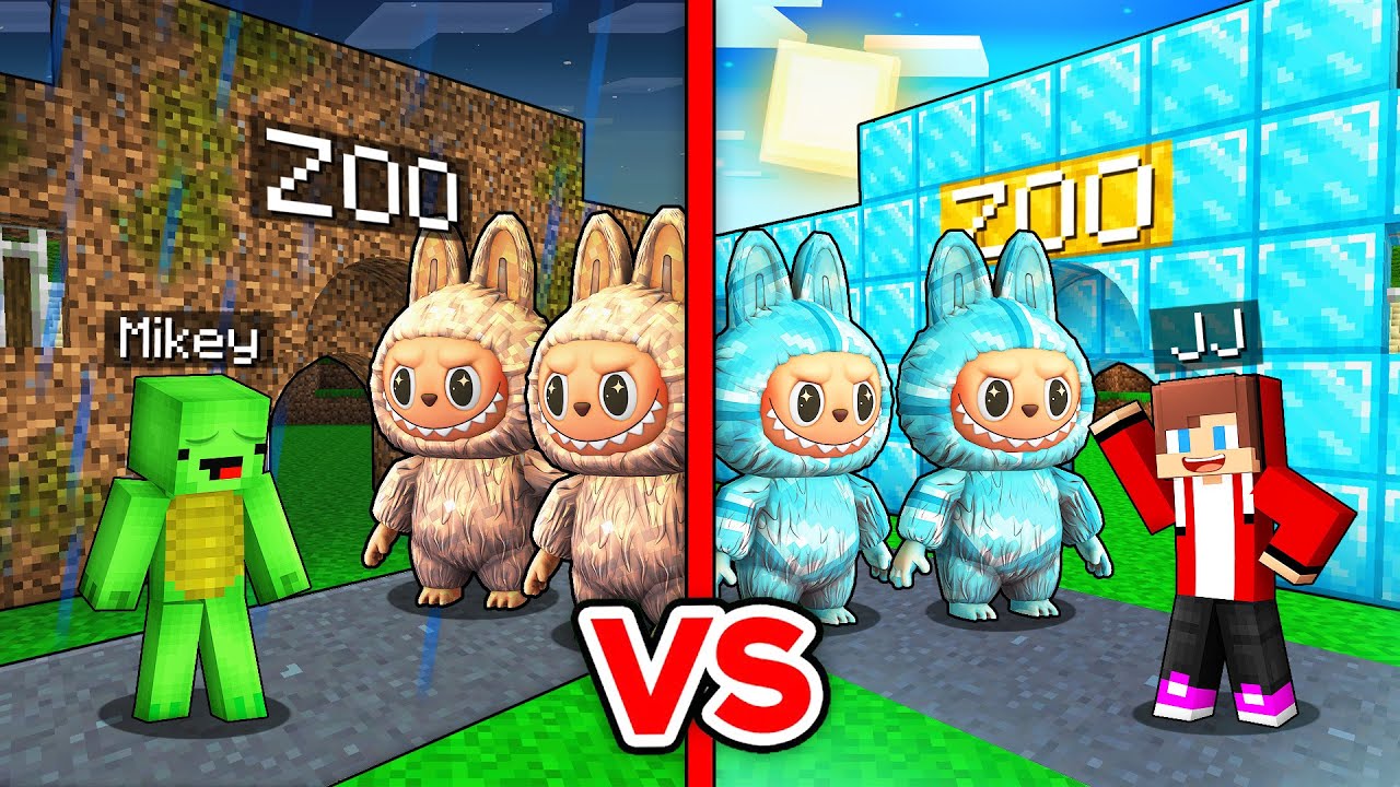 Maizen OPEN RICH LABUBU ZOO VS mikey OPEN POOR DIRT ZOO LABUBU - in ...