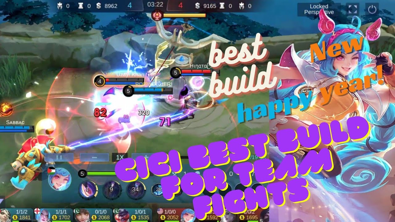 cici happy new year gameplay|exp lane best build and rotation|best ...
