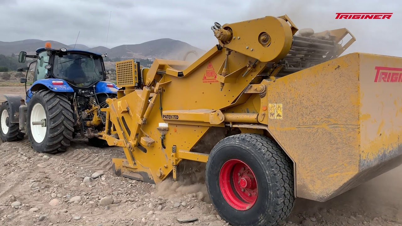 DAM-4 Rock Picker, How do rock pickers work? - YouTube