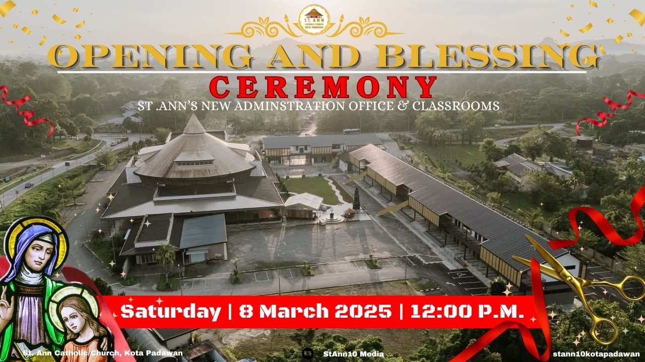 Blessing and Launching of The New Church Building - YouTube