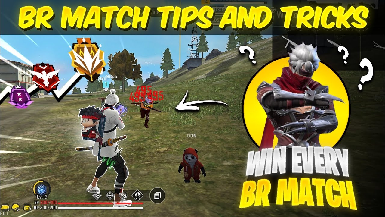 { BR-RANKED PRO TIPS AND TRICKS 🎯 } || GOLD TO GRANDMASTER 💥 || FF TIPS ...