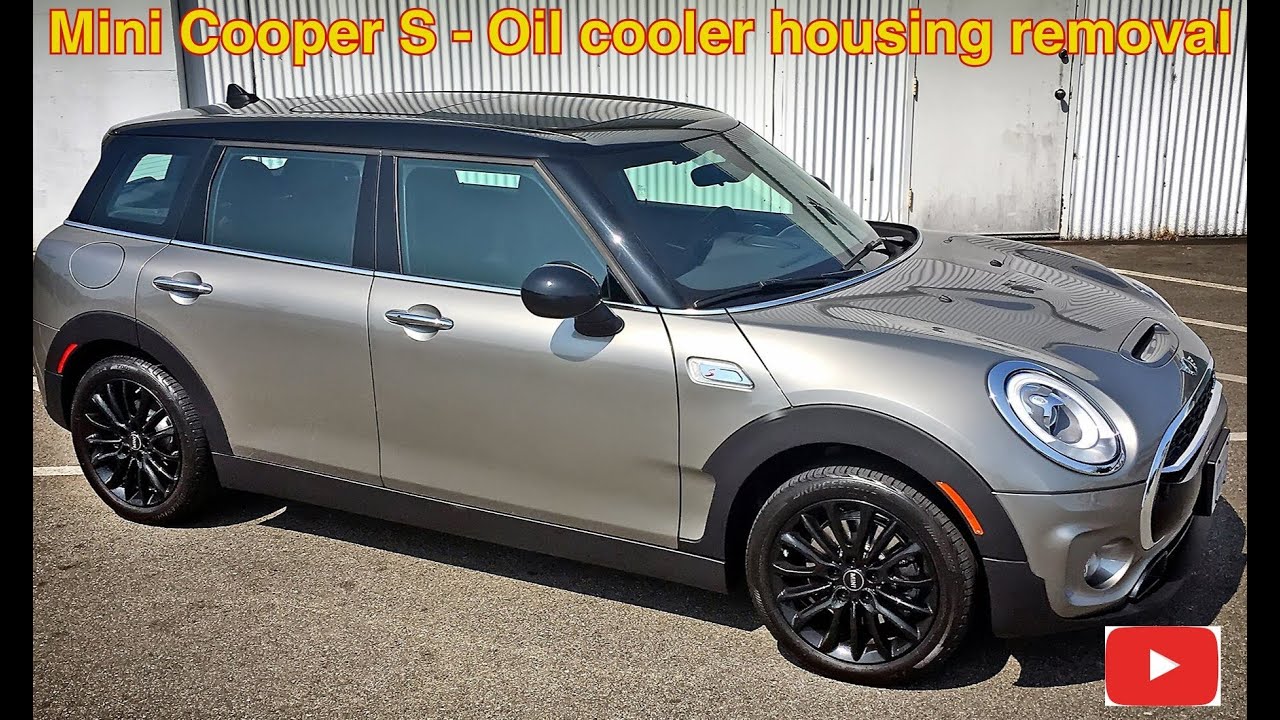 2nd gen Mini Cooper S Oil cooler housing removal - Part 1 - YouTube