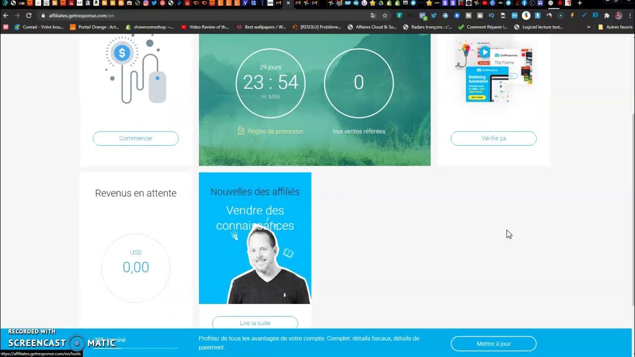 COMMENT S’INSCRIRE A GETRESPONSE PROGRAMME D'AFFILIATION MARKETING ...