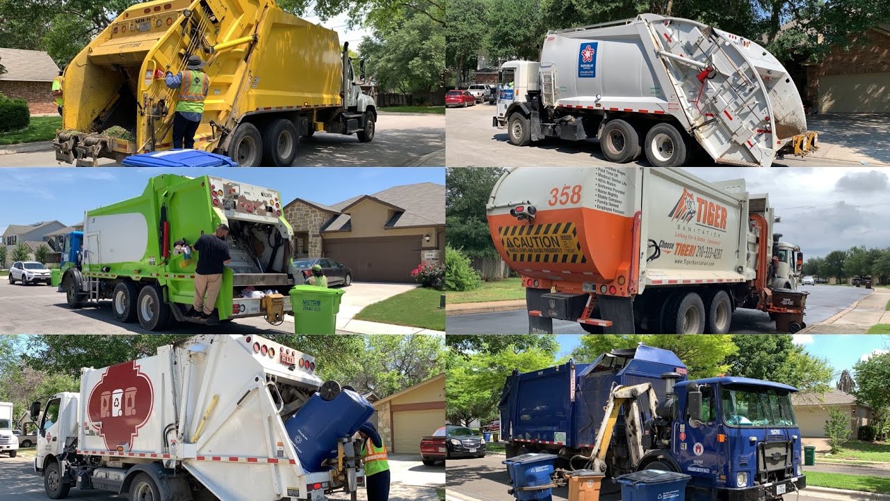 Garbage Trucks: The Best of 2021 - YouTube