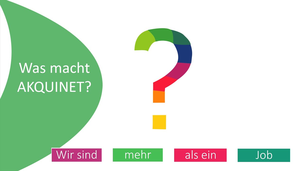 Was macht das IT-Unternehmen AKQUINET? - YouTube
