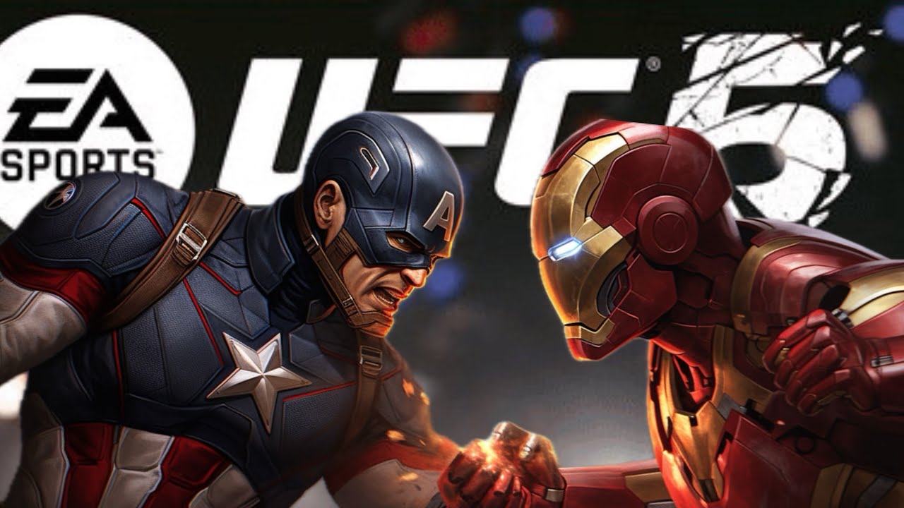 The Rematch Of The Century Captain America vs Iron man In Ufc5 - YouTube