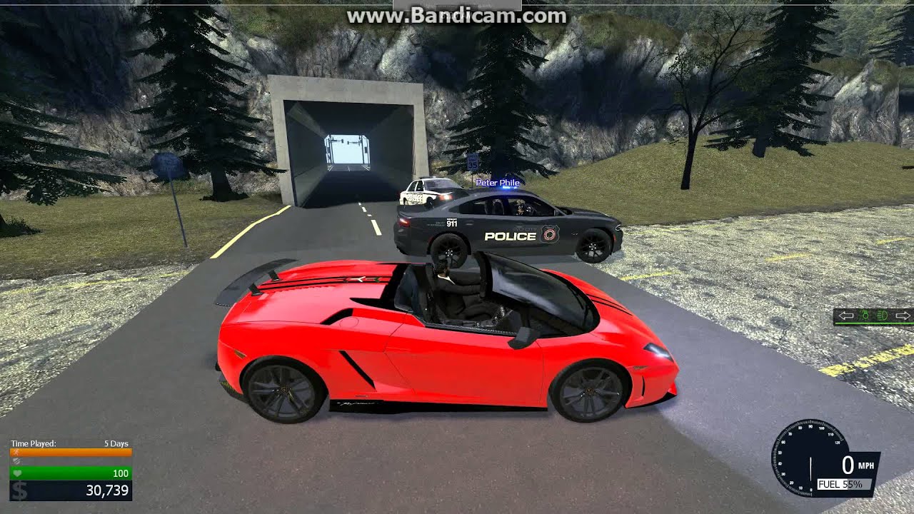Ferrari 458 Italia - Police Chase - YouTube