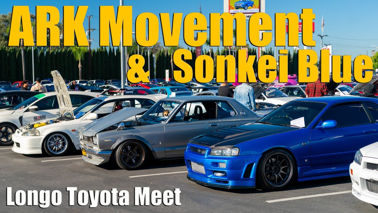 Toy Drive Meet More Then Toyota's | ARK Movement & Sonkei Blue - YouTube