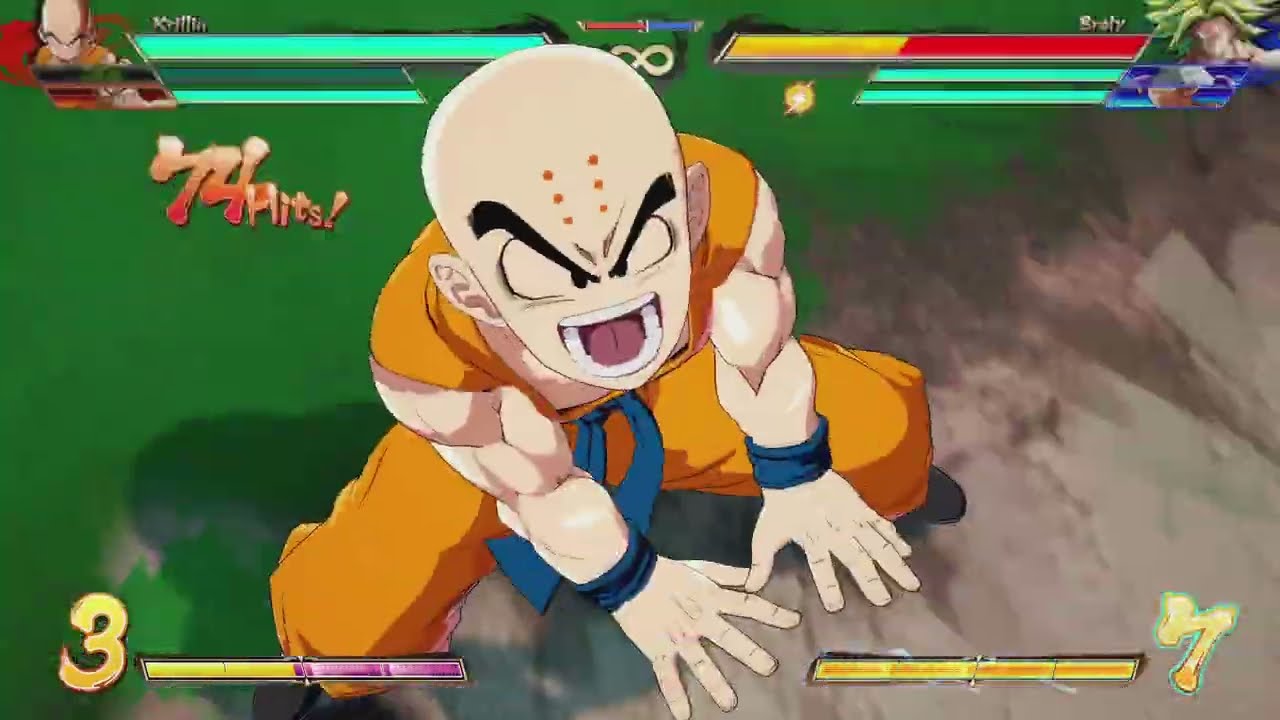 [DBFZ] This the ONLY way get Krillin REJUMP on Z Broly!! - YouTube