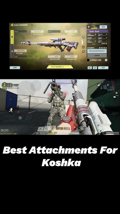 BEST FAST🔥NEW ADS+LOW HITMARKER KOSHKA Gunsmith Setup! BEST KOSHKA Loadout? KOSHKA CODM ...