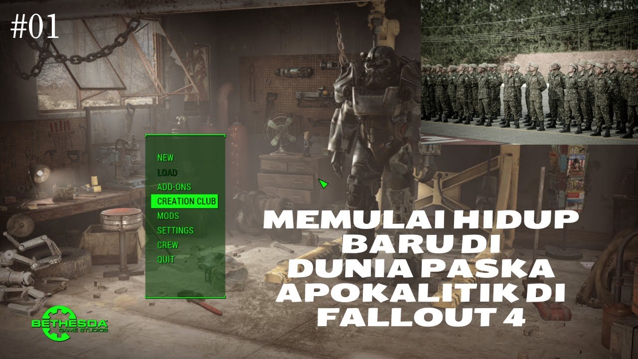 Memulai Hidup Di Dunia Setelah Ledakan Nuklir - Fallout 4 Indonesia ...