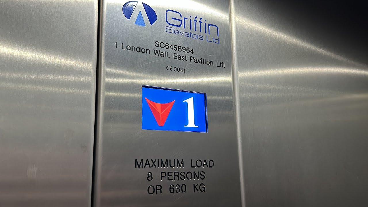 Griffin Lift at the Barbican Walkways in London - YouTube