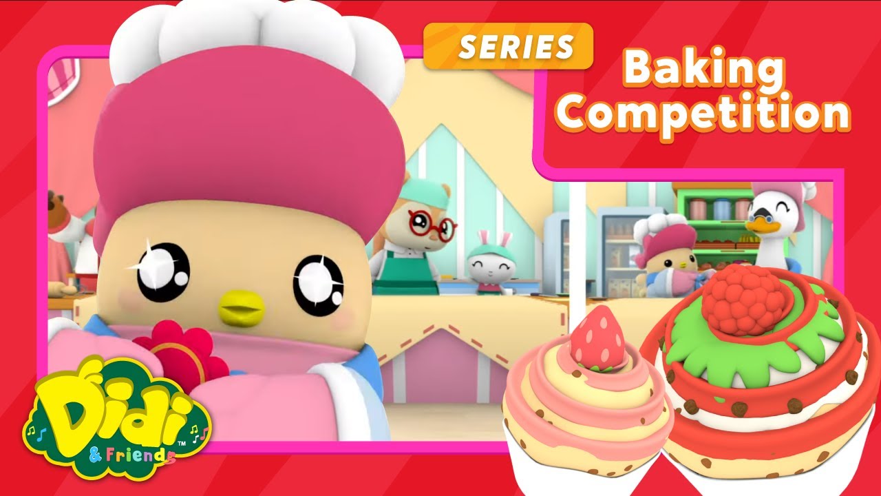 Nursery Rhymes |(Series) Baking Competition | Didi & Friends in English ...