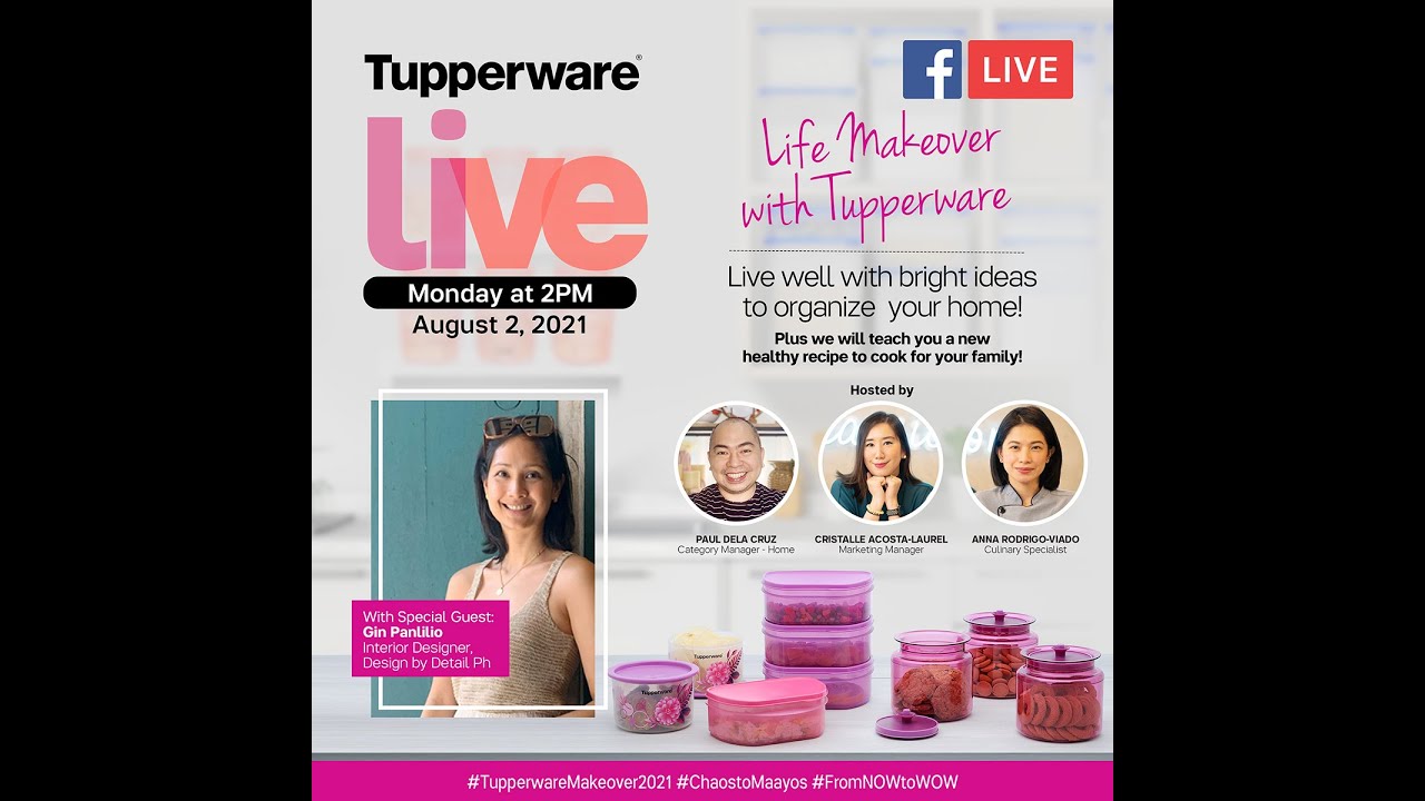 TuppLive | Tupperware Makeover & Cookware Festival | TupperwareBrands ...