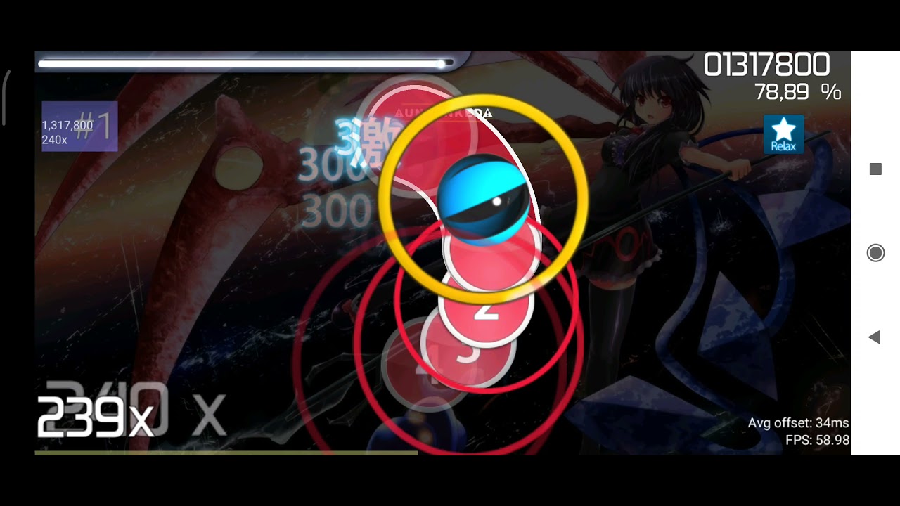 6 digit playing osu!d for the first time - YouTube