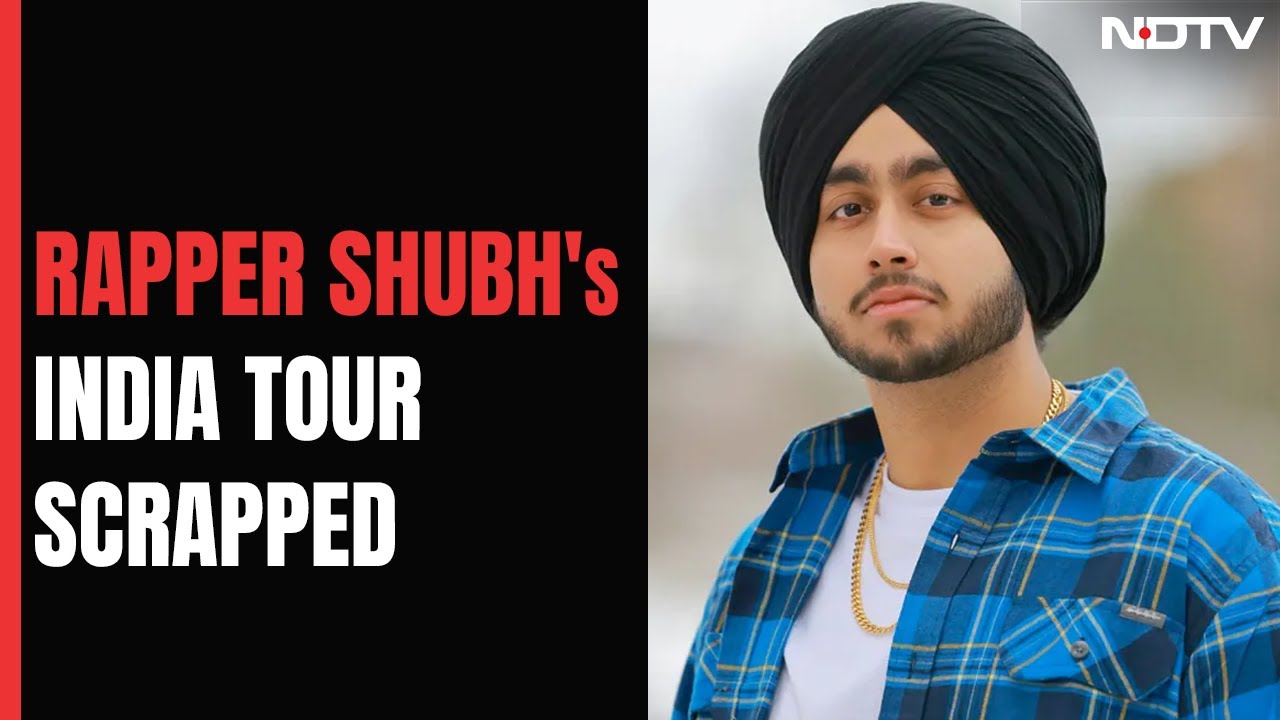 Canada-Based Rapper Shubh's India Tour Cancelled Over Alleged Support ...