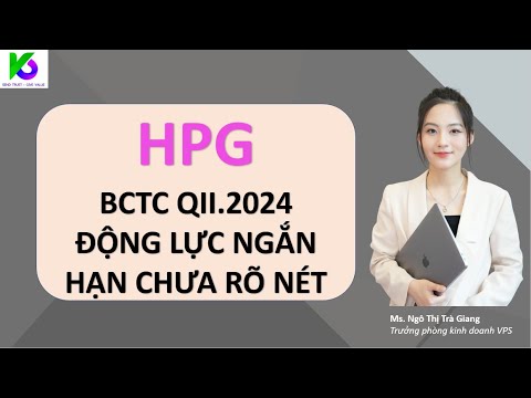 HPG - BCTC QUÝ 2.2024. NGẮN HẠN CÒN NHIỀU KHÓ KHĂN. - YouTube