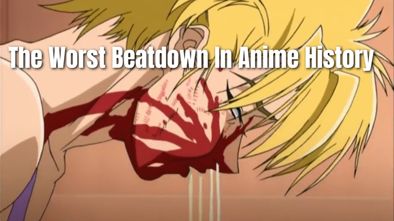 The Worst Beatdown In Anime History (Tenjho Tenge) - YouTube