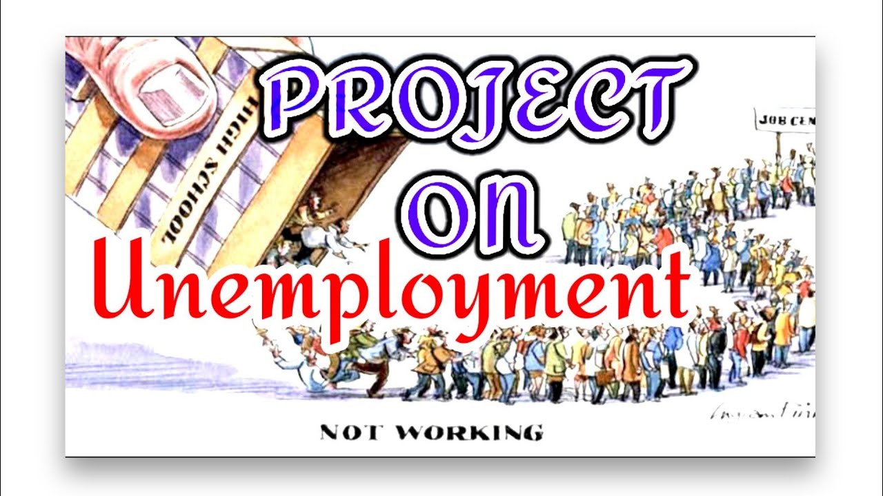 Project on Unemployment in India | @thecommerceway - YouTube