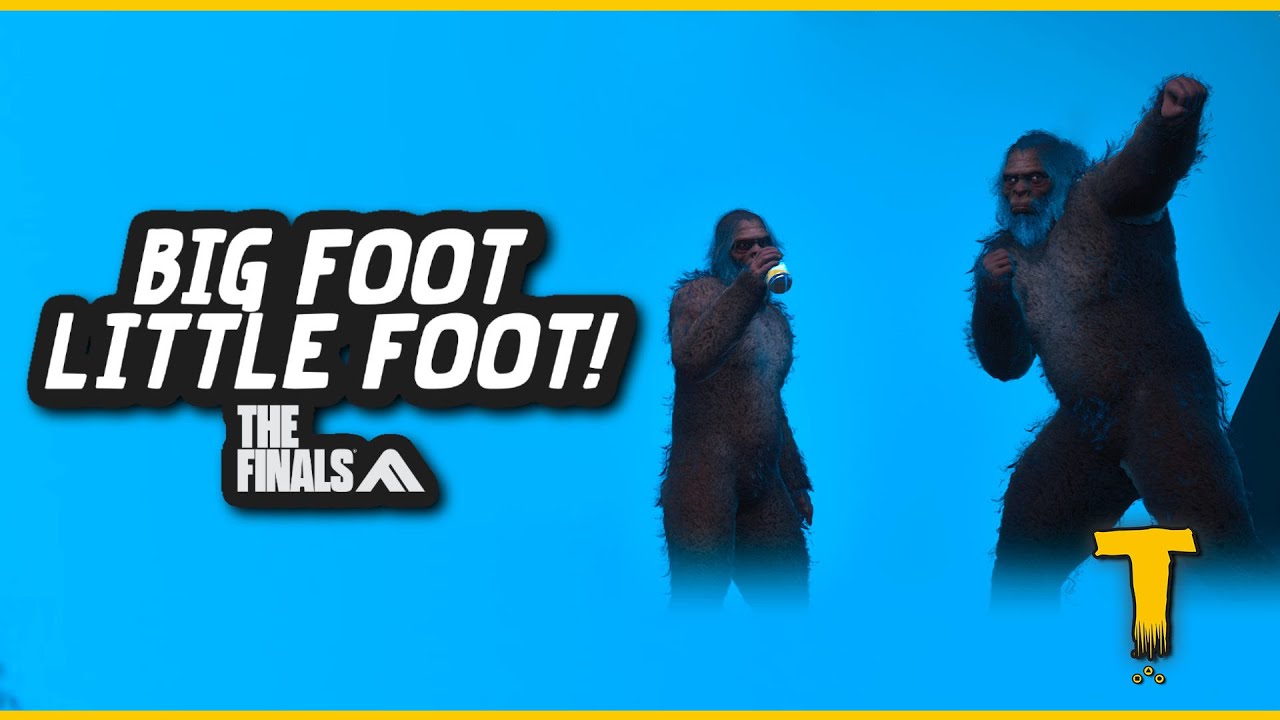 We Played As BIG FOOT and LITTLE FOOT in THE FINALS… - YouTube