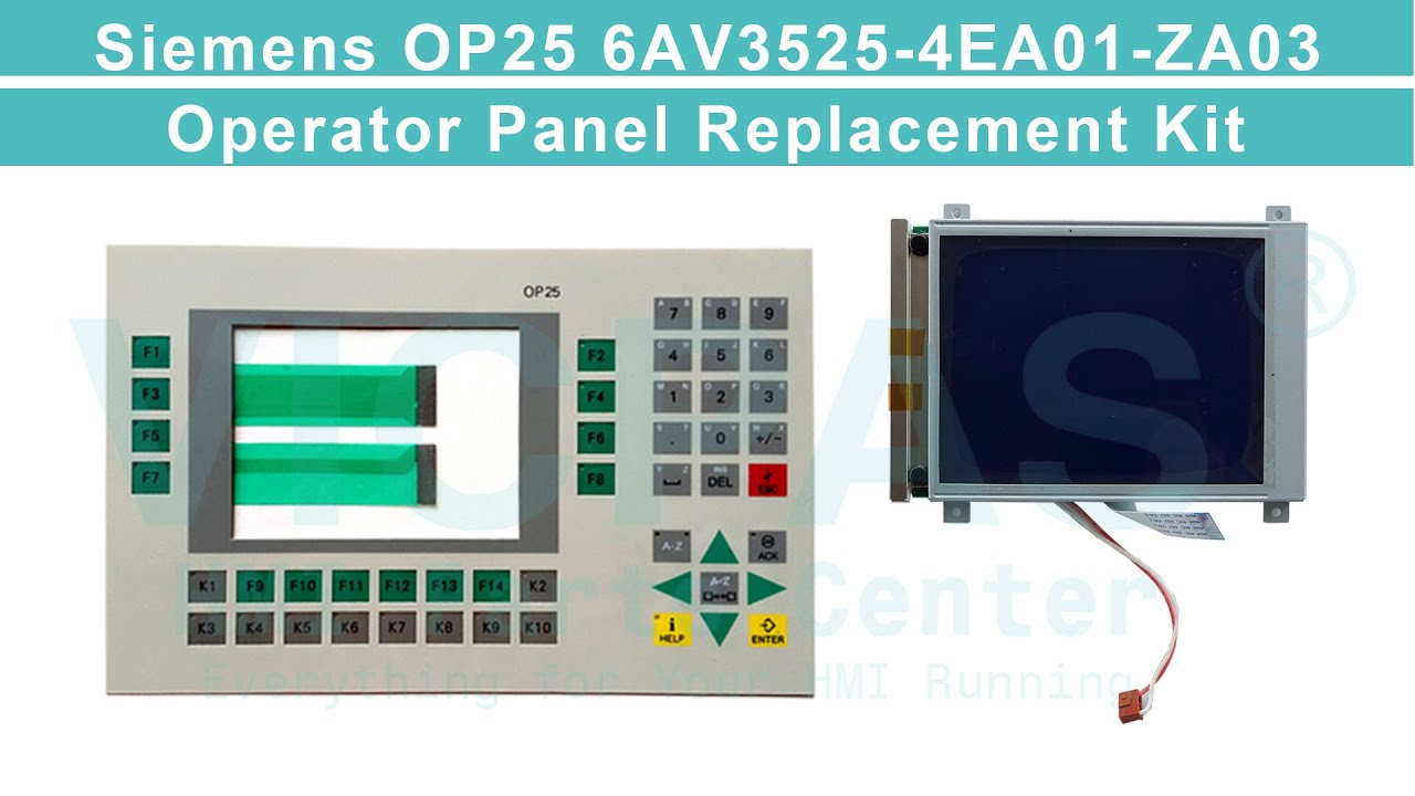 6AV3525-4EA01-ZA03 Siemens OP25 Terminals Keypad LCD Displasy ...