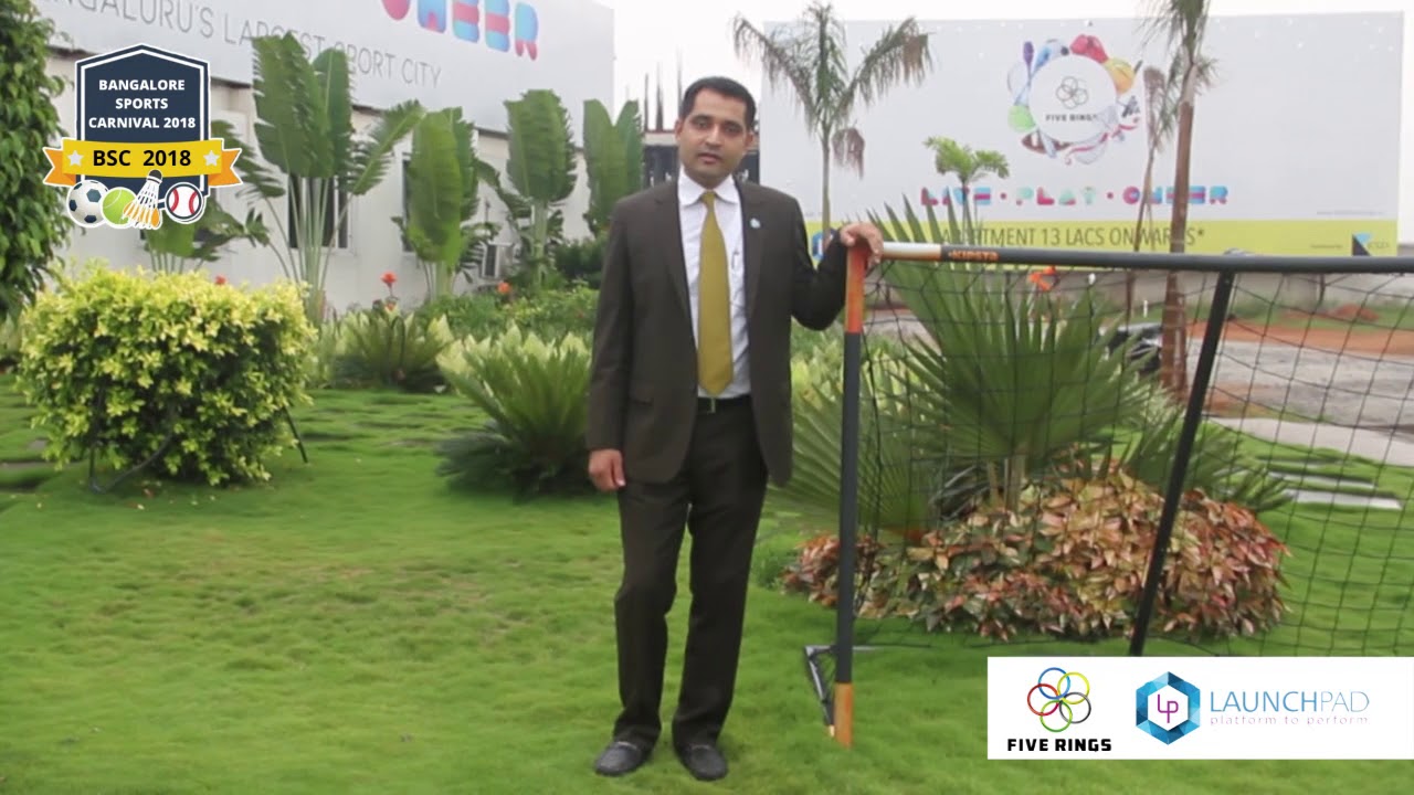 Launchpad's Pankaj Ojha on Bangalore Sports Carnival 2018 - YouTube