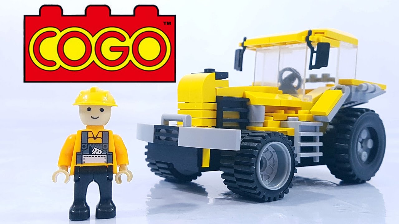 Let's Play COGO Tractor Lego 3711 - YouTube