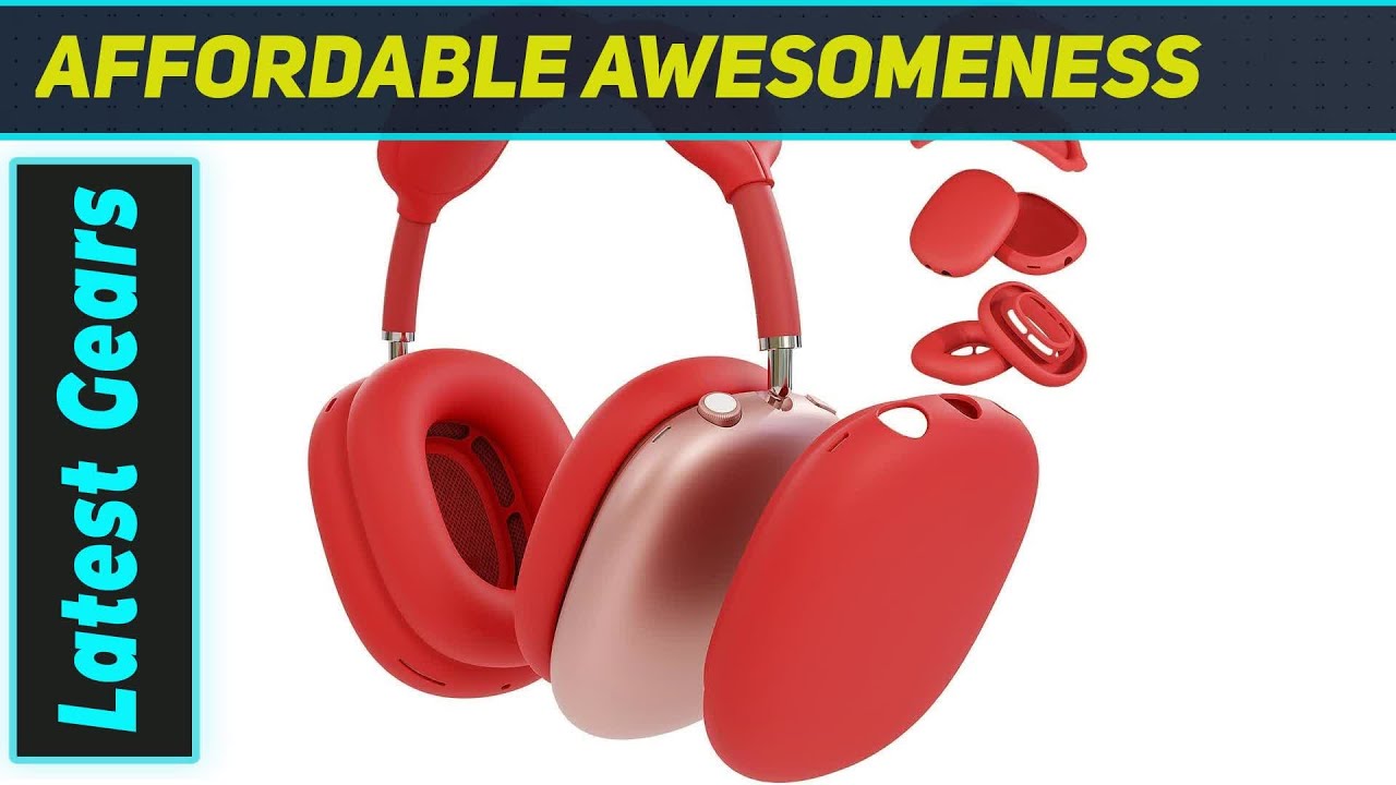 AirPods Max Red Silicone: The Ultimate Protection Upgrade! - YouTube