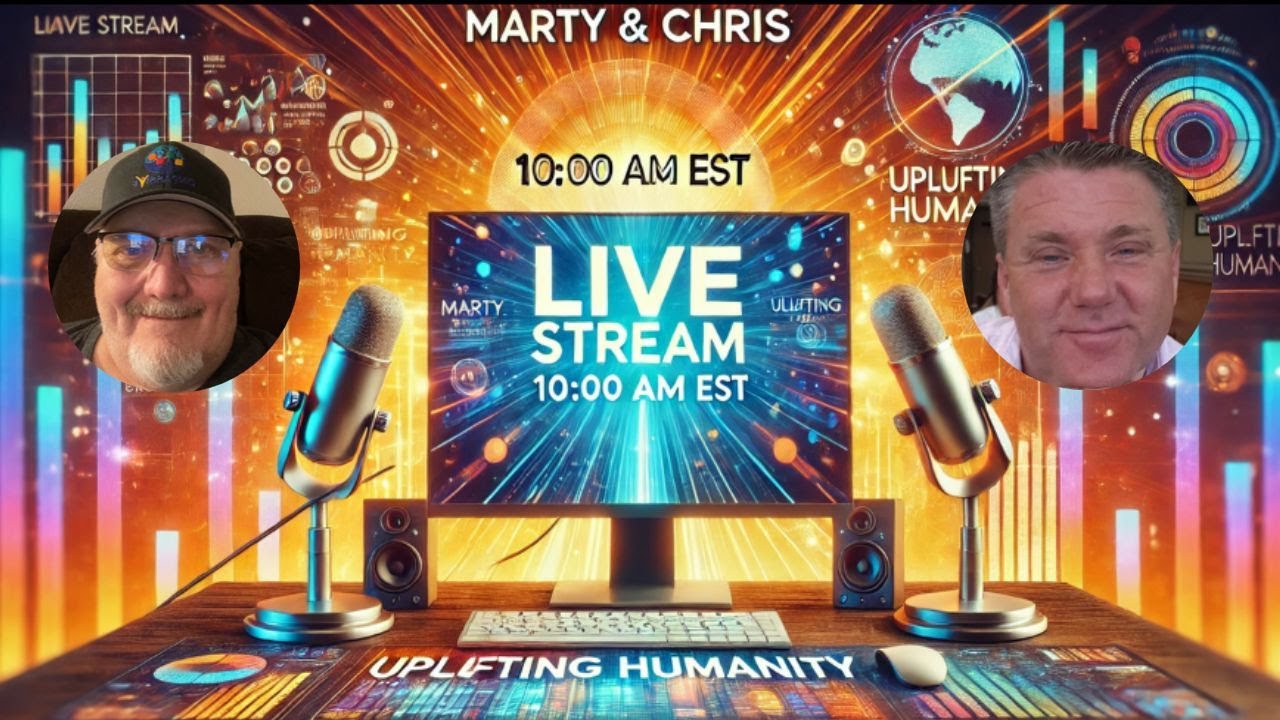 LIVE STREAM - MARTY & CHRIS - SHARING THE DREAM. - YouTube