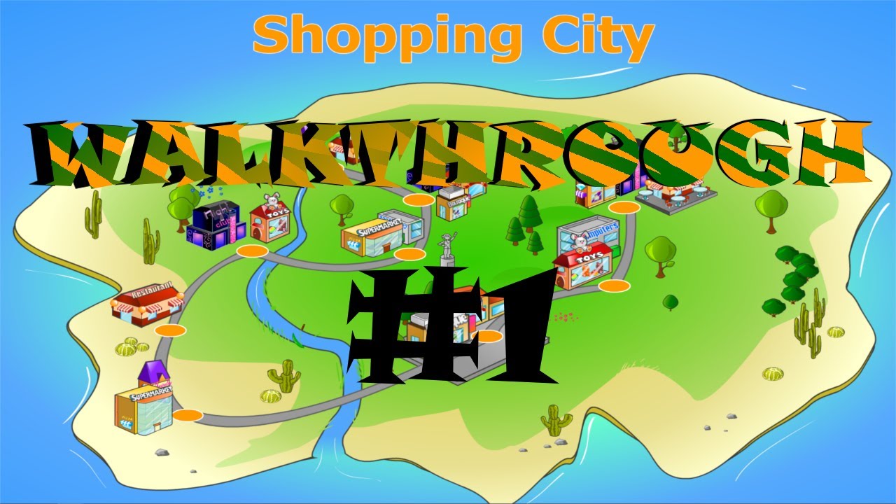 Shopping City - Walkthrough Level 1 - YouTube
