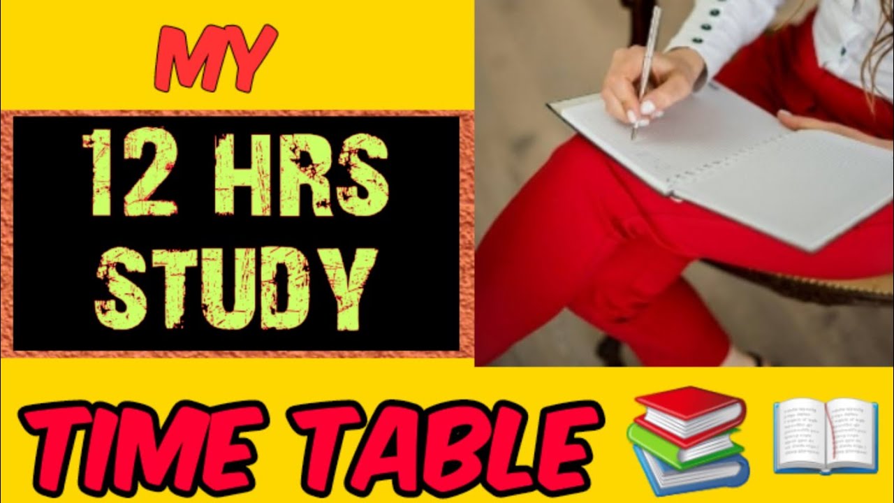 My 12 hrs study time table || Daily routine || Tnpsc study vlog ...
