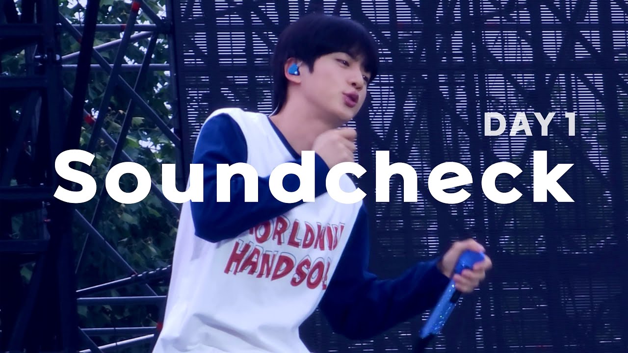 250628 • BTS JIN | Soundcheck 구름과 떠나는 여행+I'll Be There # RUNSEOKJIN_EP ...