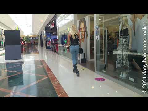DANA LABO - MY SUPER BLONDE WIFE IN LEGGINGS JEANS , NEW ROCK BOOTS HIGH HEELS AND LEATHER CORSET