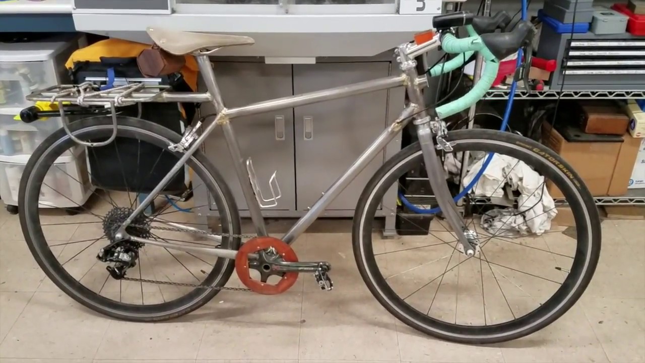 Overview of my handbuilt bicycle - YouTube