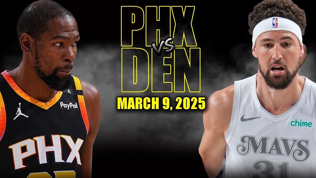 Phoenix Suns vs Dallas Mavericks Full Game Highlights - March 9, 2025 ...