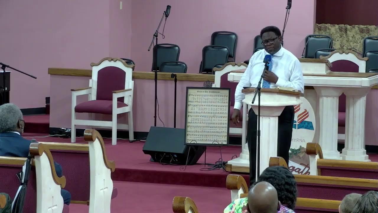 A Message from Pastor Joseph Footman Jr. : - YouTube