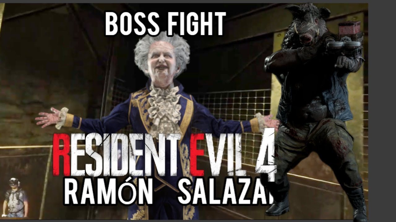 Resident Evil 4 VR - Boss Fight + Pig Man - YouTube