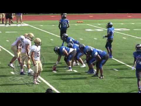 Football: Amsterdam Rams vs Albany High Falcons game highlights - YouTube