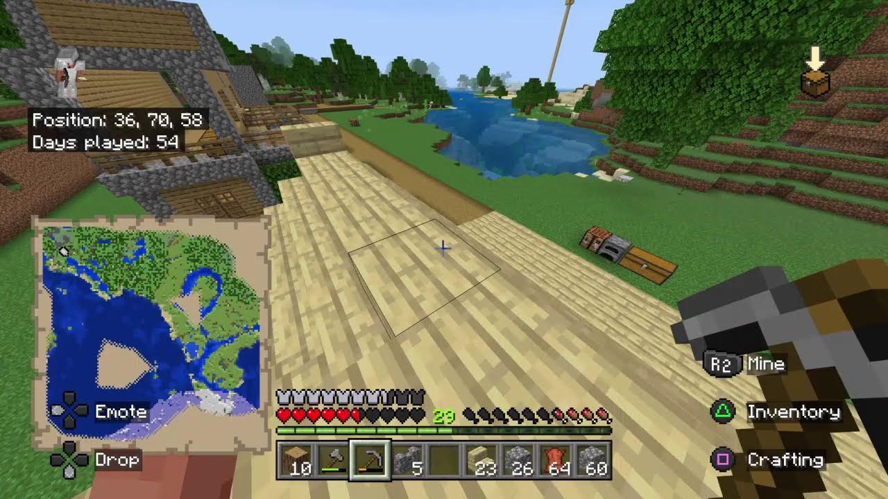 Minecraft Forever World - Building 4th House - YouTube