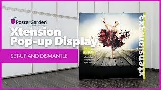 Xtension Pop-Up Display: Set-Up and Dismantle