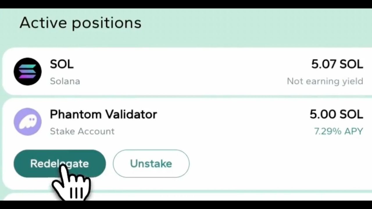 How to redelegate a stake account instantly with Marinade - YouTube