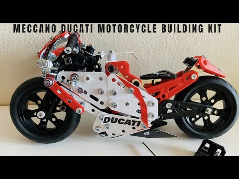 Meccano Ducati Motorcycle Building Kit | Unboxing | Toy Review ...