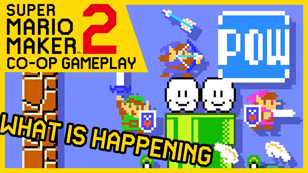 Super Mario Maker 2 - Online Multiplayer Co-op #112 - YouTube