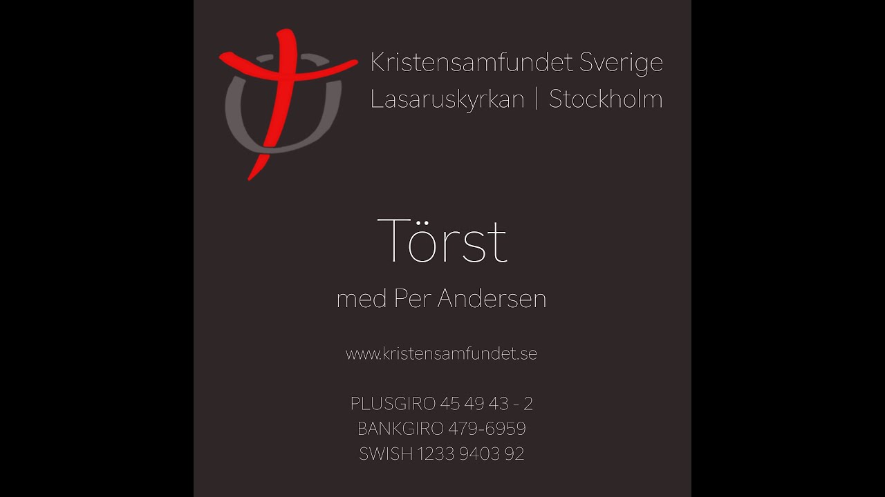 Törst - Per Andersen - YouTube