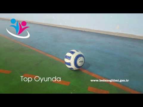 Futsal oyun kuralları 9 - Topun oyunda ve oyun dışı olması