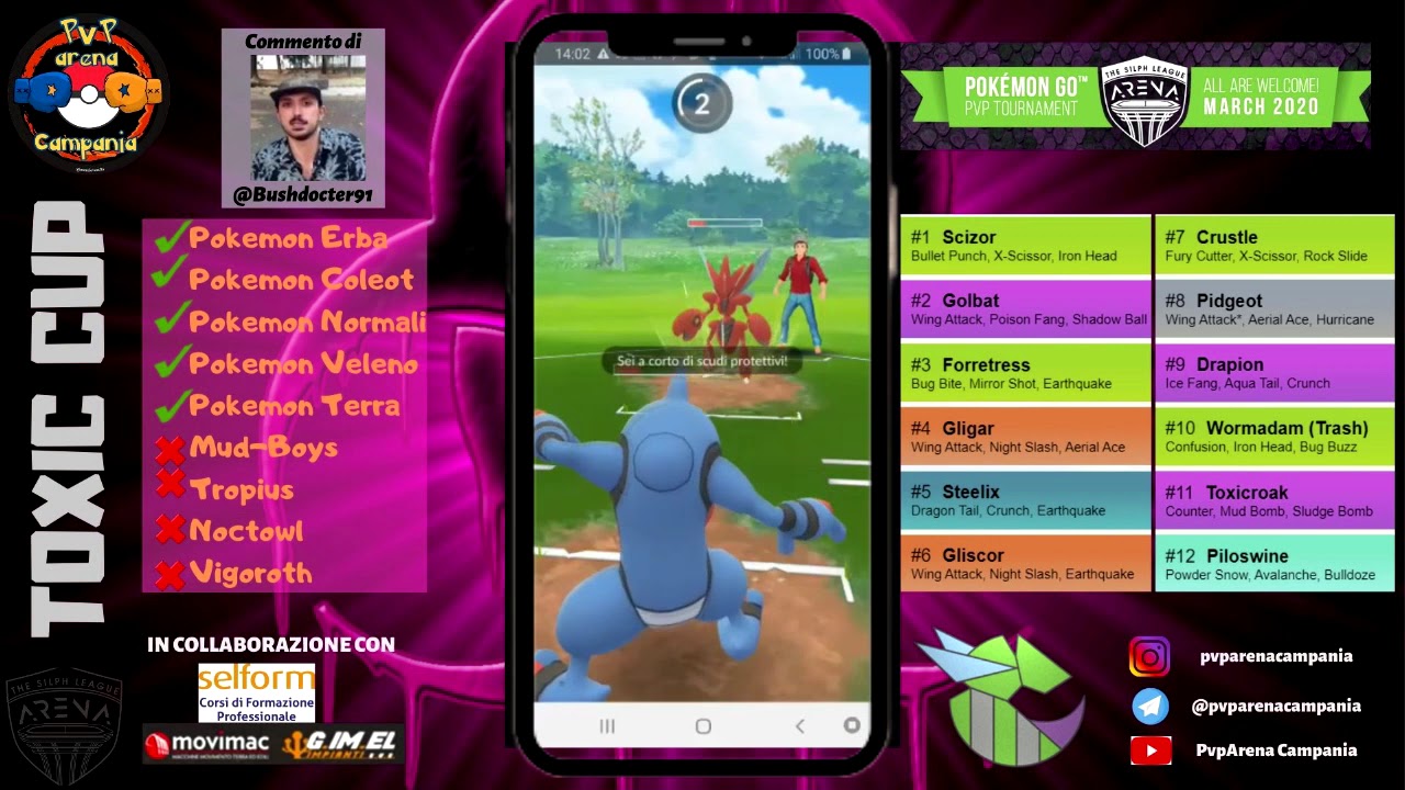 TOXIC CUP has been ANNOUNCED! First matches and analysis - Pokemon Go ...