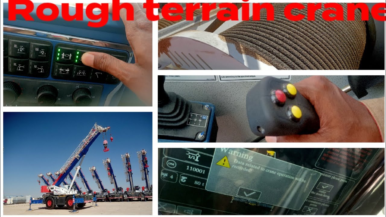 Rough terrain crane operation/Operator salary/Scope/History/Parts of RT ...