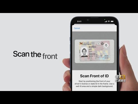 Maryland Offers Driver's License & State ID In Apple Wallet - YouTube