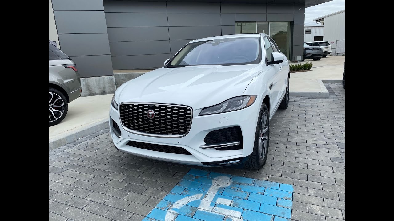 NEW 2021 Jaguar F-Pace S P250 (Fuji White / Ebony) - YouTube