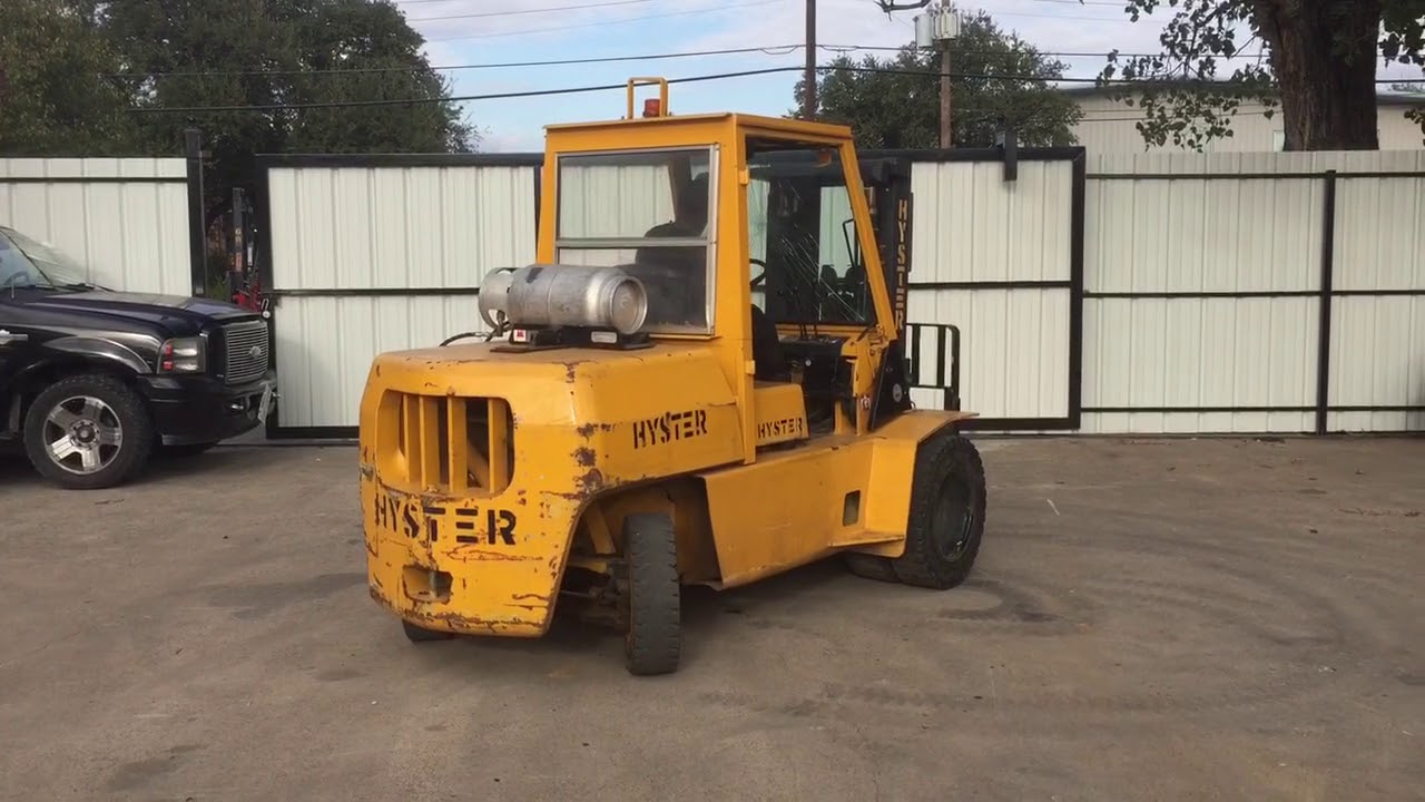 Hyster H100XL Forklift - YouTube